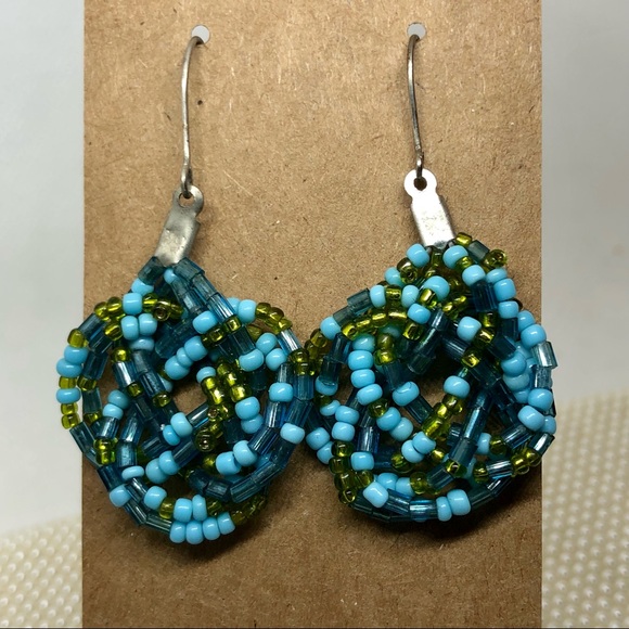 EARTHBOUND | Jewelry | Spectacular Seedbead Multi Blue In Color | Poshmark